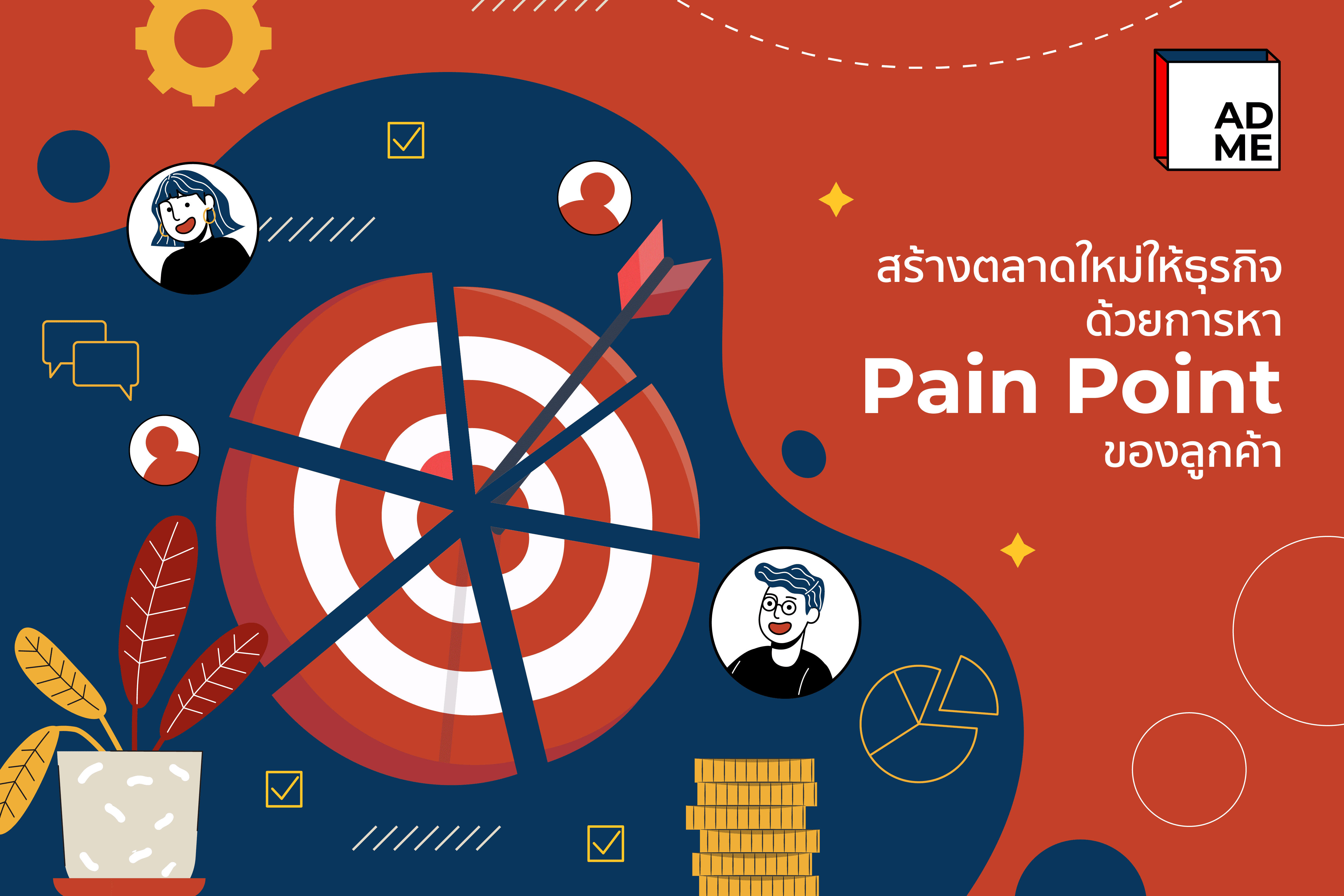 สร้างตลาดใหม่ให้ธุรกิจ ด้วยการหา Pain Point ของลูกค้า | ADME